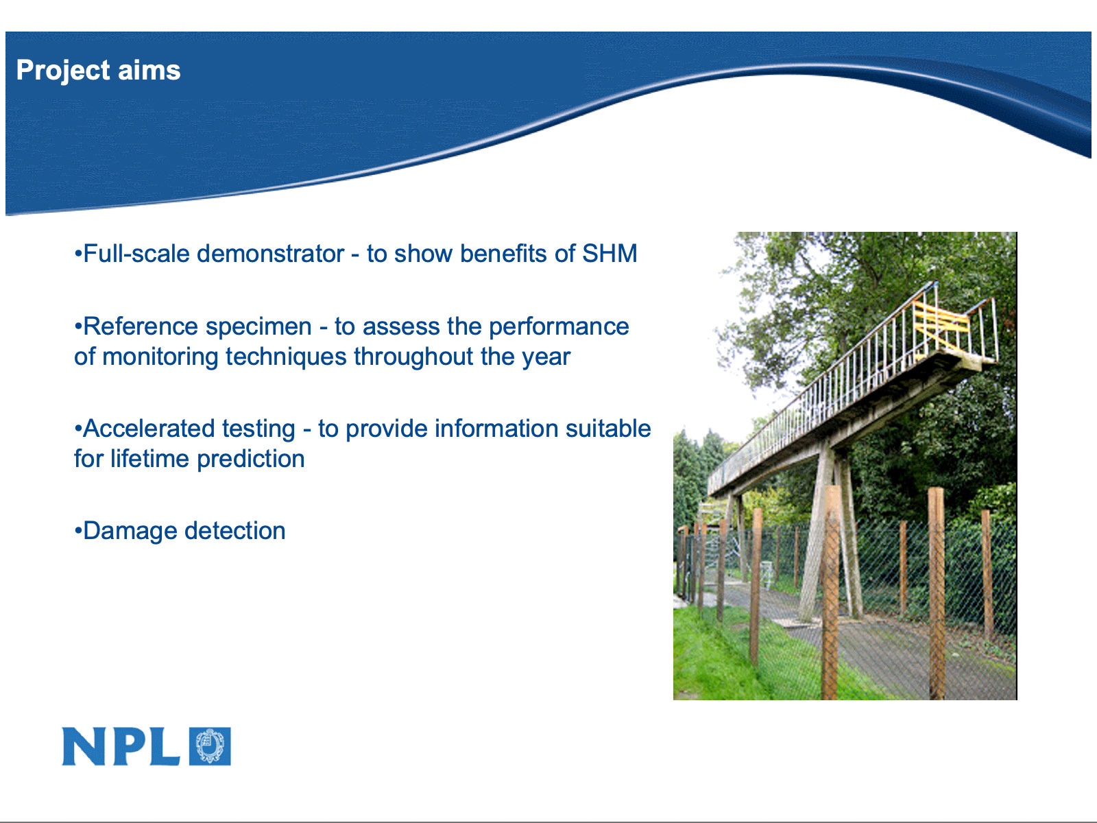Workshop - Advanced Structural Health Monitoring (SHM) | British ...